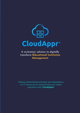 CloudApper For Education Industry.pdf