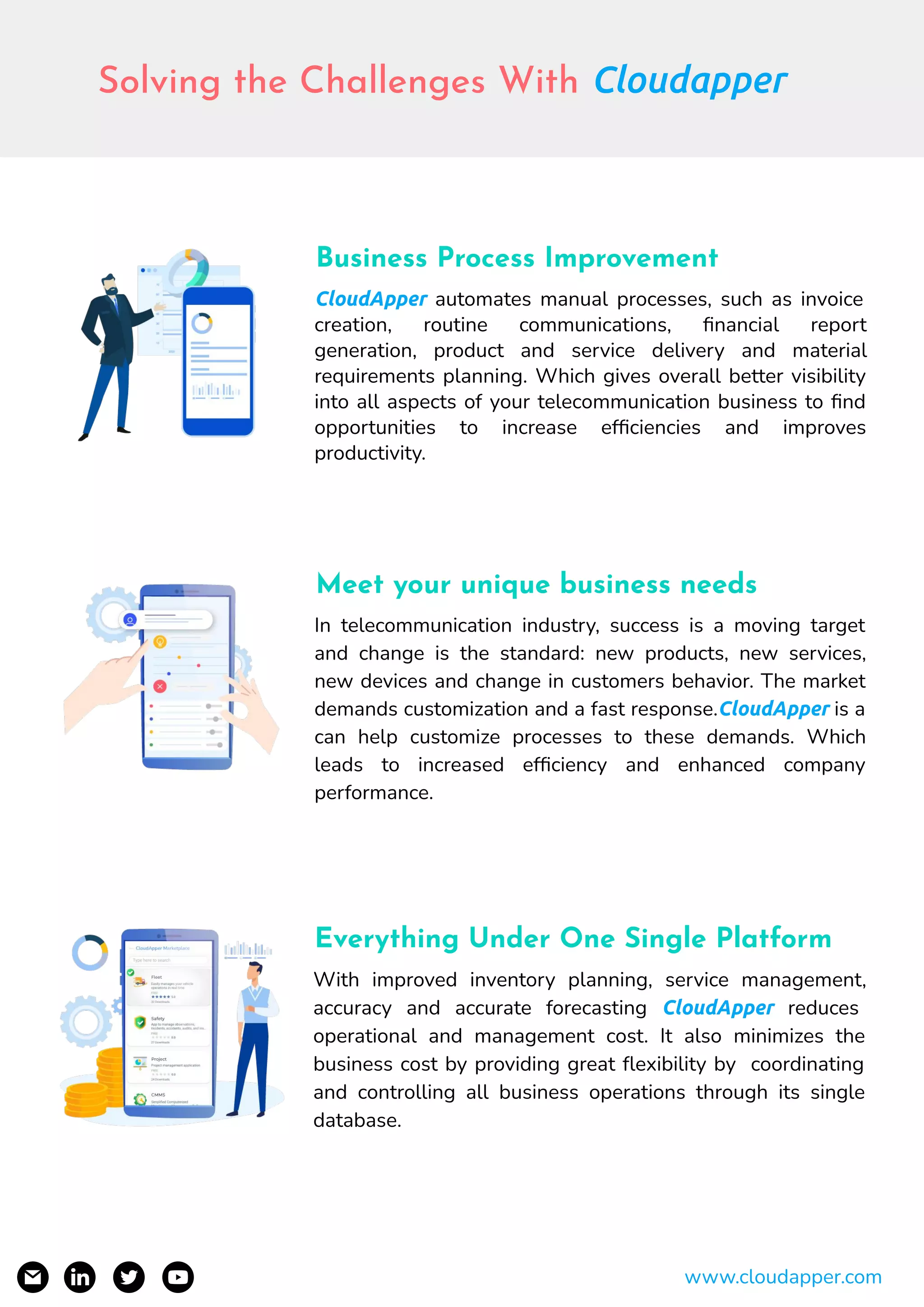CloudApper for Telecommunication industry.pdf