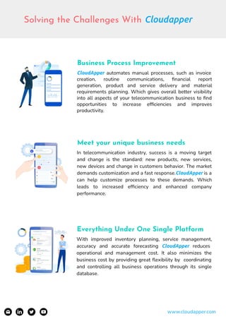 CloudApper for Telecommunication industry.pdf