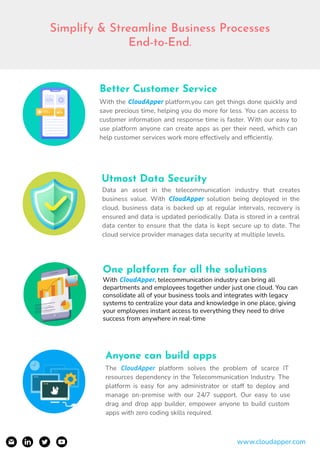 CloudApper for Telecommunication industry.pdf