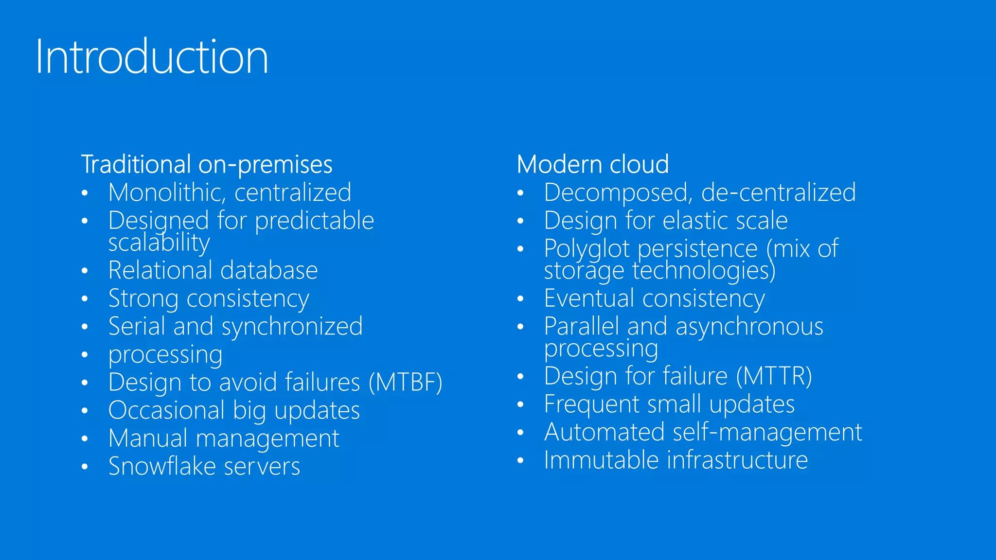 Cloud application architecture with Microsoft Azure | PDF