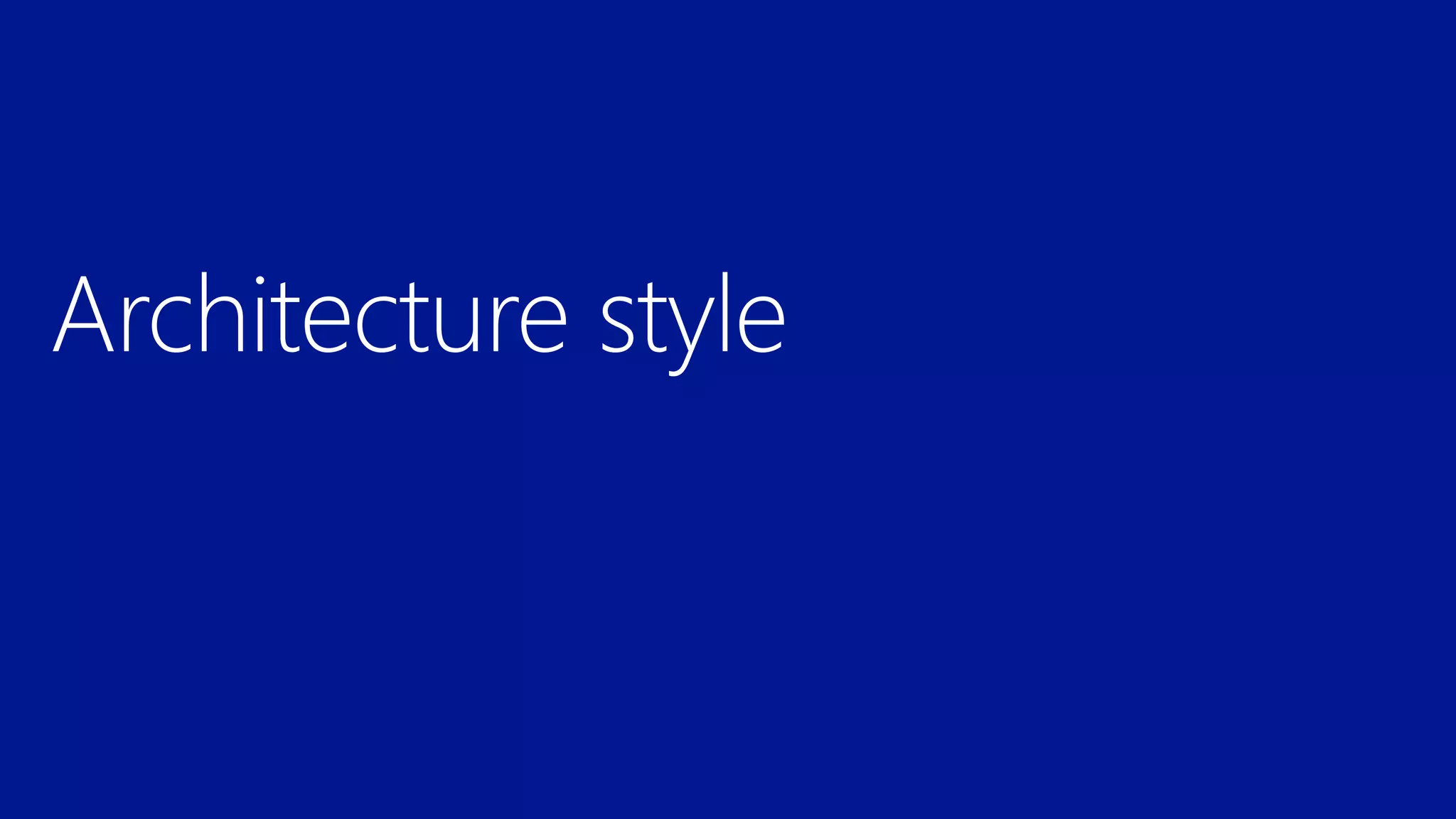 Cloud application architecture with Microsoft Azure | PDF