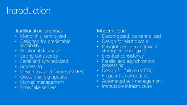Cloud application architecture with Microsoft Azure | PDF
