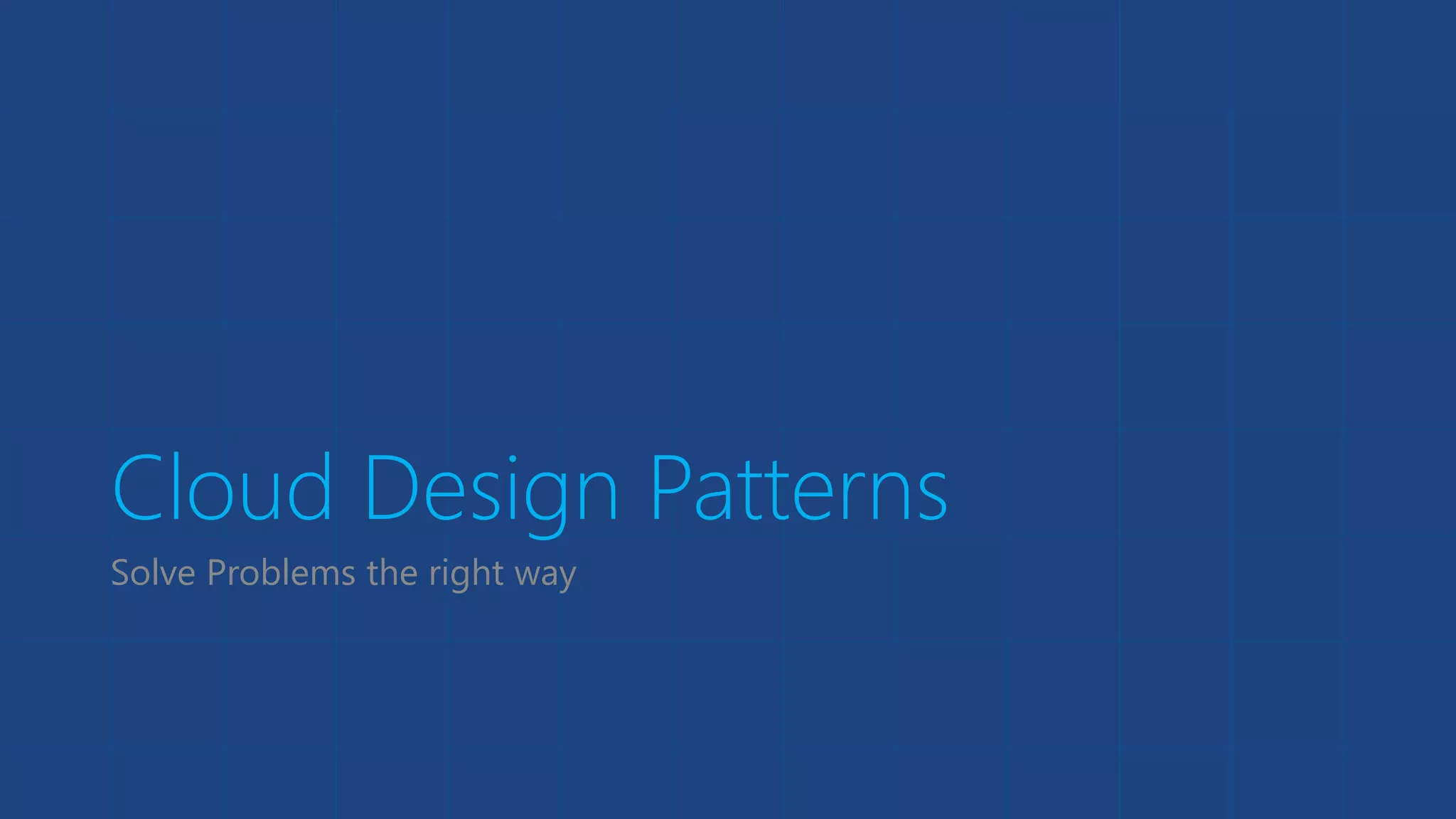 Cloud architecture | PPTX