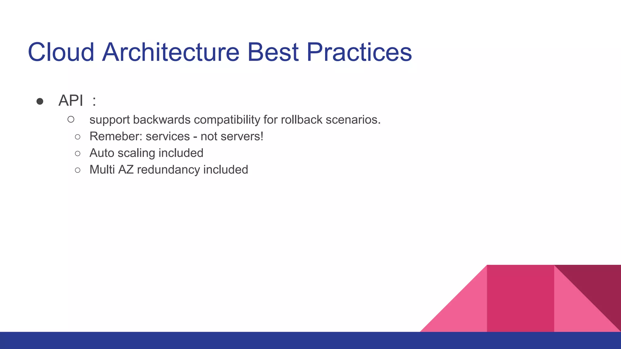 Cloud Architecture Best Practices Pptx Cloud Computing Internet