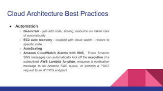 Cloud Architecture best practices | PPTX