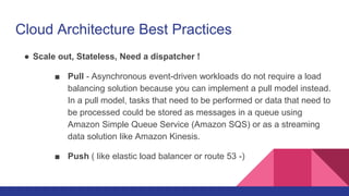 Cloud Architecture best practices | PPT