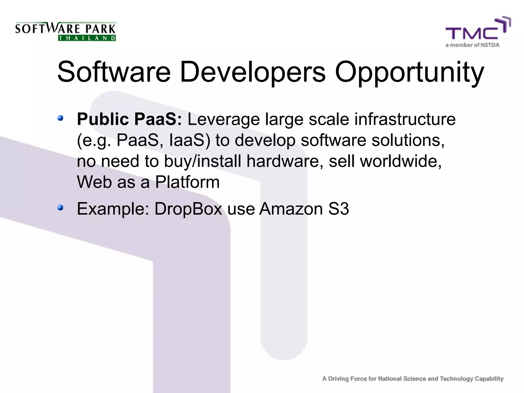 IaaS, SaaS, PasS : Cloud Computing | PDF