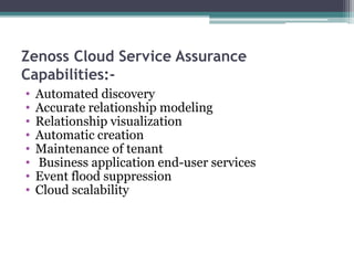 Cloud assurance software | PPTX | Cloud Computing | Internet