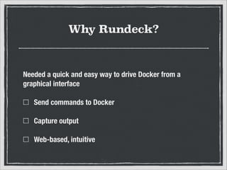 Cloudaustin rundeck-docker | PPT