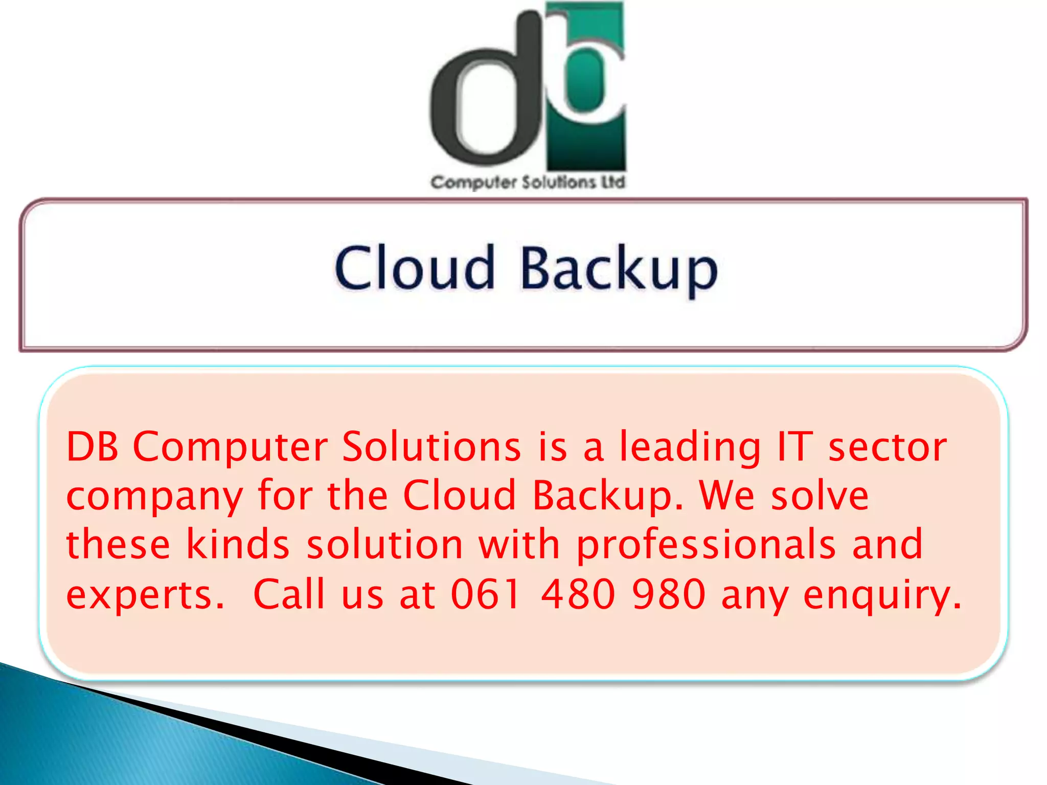 Cloud backup | PPT