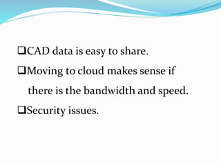 Cloud based cad modeling | PPTX