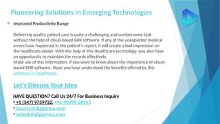 Cloud-Based EHR Software: A Step-by-Step Guide | PPT