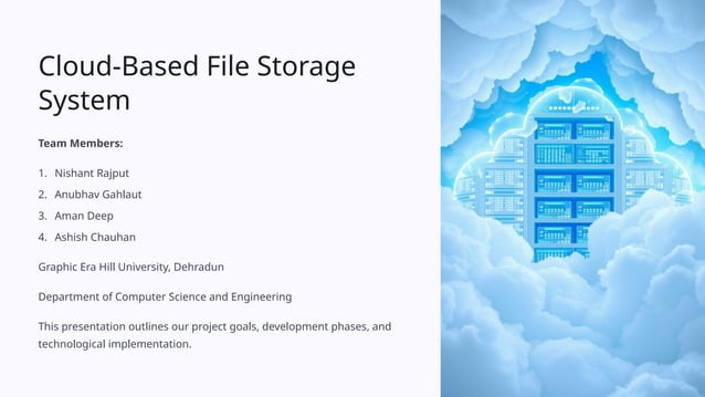 CloudBasedFileStorageSystem PPT.pptxhehg | PPT