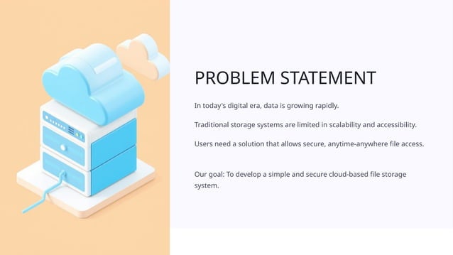 CloudBasedFileStorageSystem PPT.pptxhehg | PPT