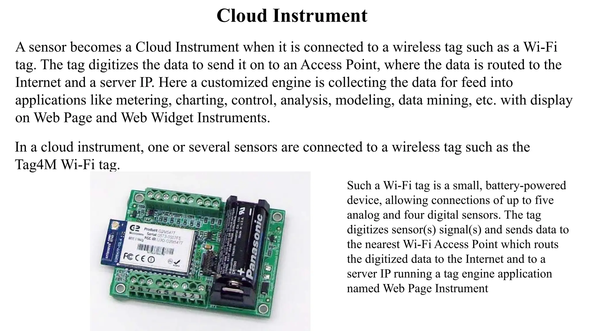 cloud based instrumentation introduction | PPTX