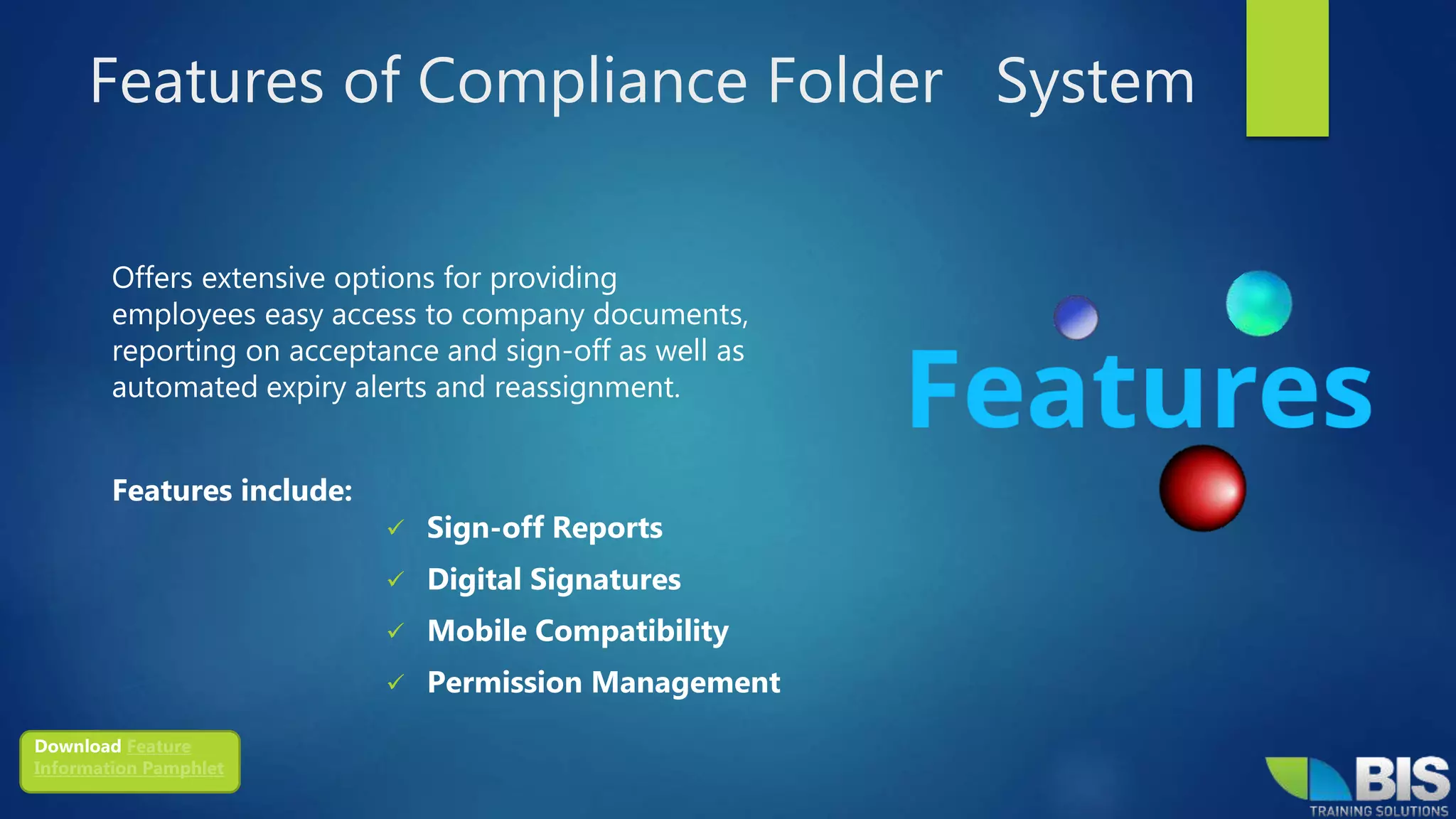 Compliance Folder System | PPT