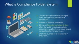 Compliance Folder System | PPT