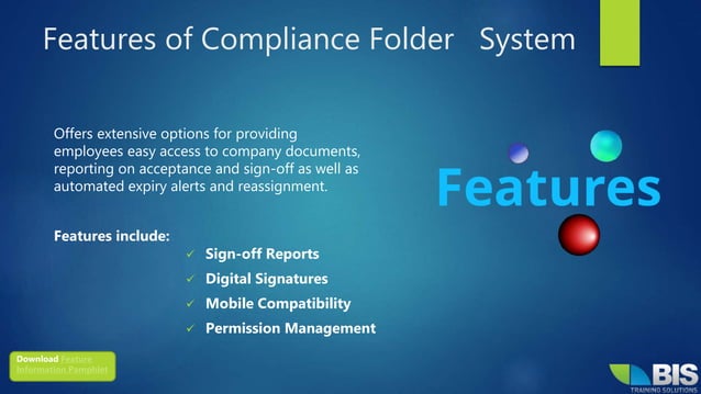 Compliance Folder System | PPT