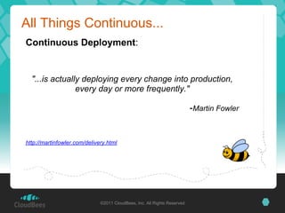Continuous Delivery with Grails and CloudBees | PDF | Cloud Computing | Internet