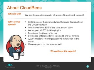 CloudBees Toronto Presentation | PPT