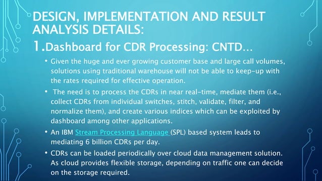 Cloud-Based Big Data Analytics | PPTX | Databases | Computer Software and Applications