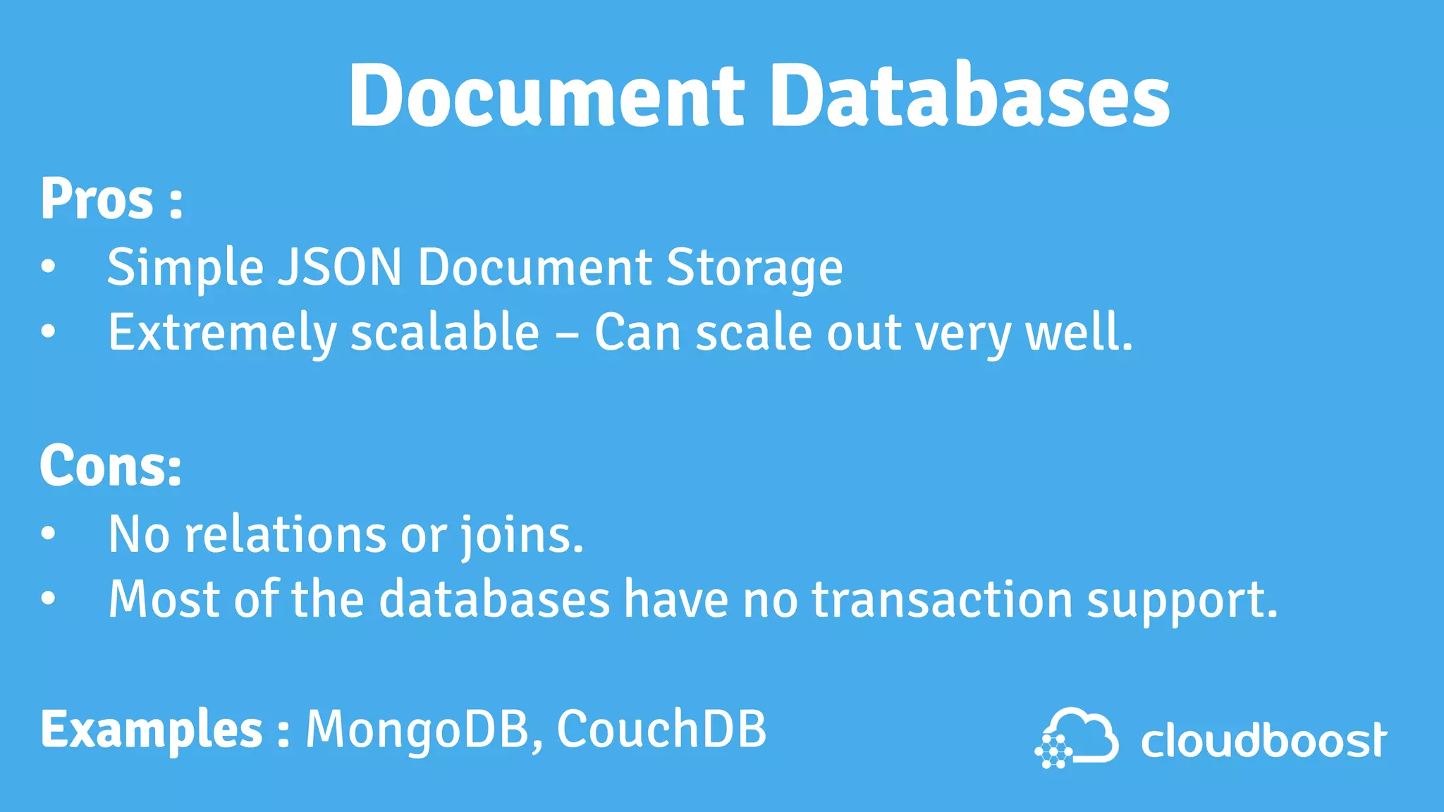 Which database should I use for my app? | PDF