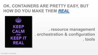 Cloud Builders Meetup - Containers @ Autodesk | PPTX