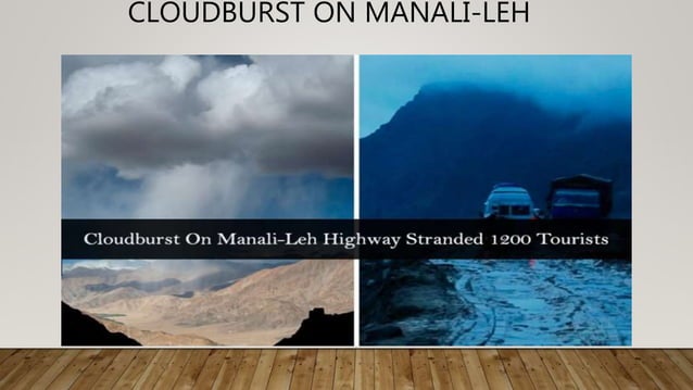 Cloudburst ppt | PPTX