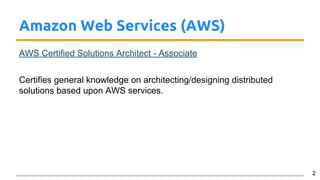 Cloud Certifications - Overview | PPT | Free Download