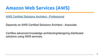 Cloud Certifications - Overview | PPT | Free Download
