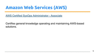 Cloud Certifications - Overview | PPT | Free Download