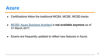 Cloud Certifications - Overview | PPT | Free Download