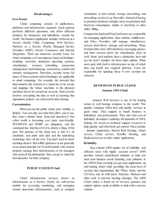 Public cloud: A Review | PDF