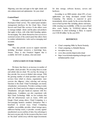 Public cloud: A Review | PDF