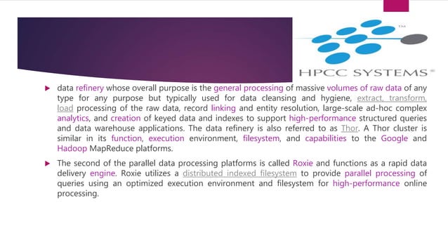 Data-Intensive Technologies for Cloud Computing | PPTX