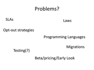 Cloud Computing: Lightning Talk | PPT