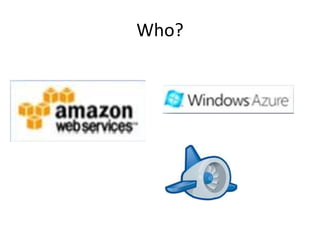 Cloud Computing: Lightning Talk | PPT