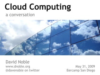 Cloud Computing - a conversation | PDF | Cloud Computing | Internet
