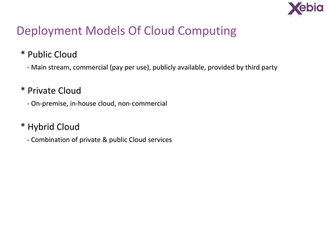 Cloud computing | ODP