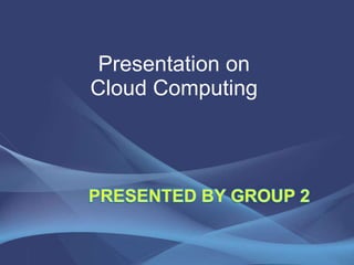 Cloud computing | PPT