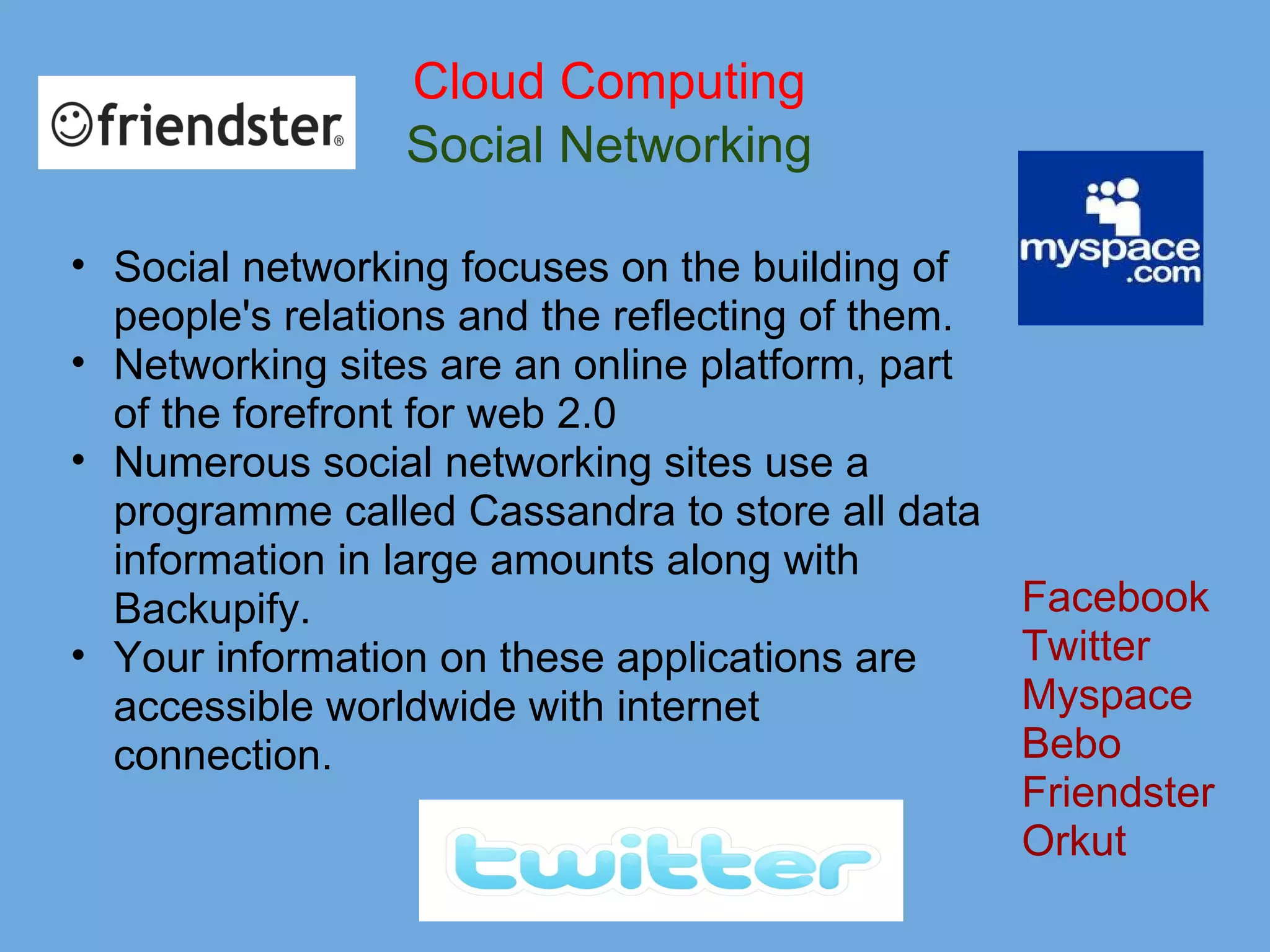 Cloud computing | PPT | Cloud Computing | Internet