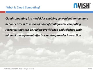 Roadmap to Cloud Computing | PPTX | Cloud Computing | Internet