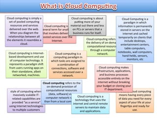 Managing A Cloud Environment: How To Get Started And Which Way To Go | PPT