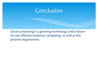 Cloud computing | PPT | Cloud Computing | Internet