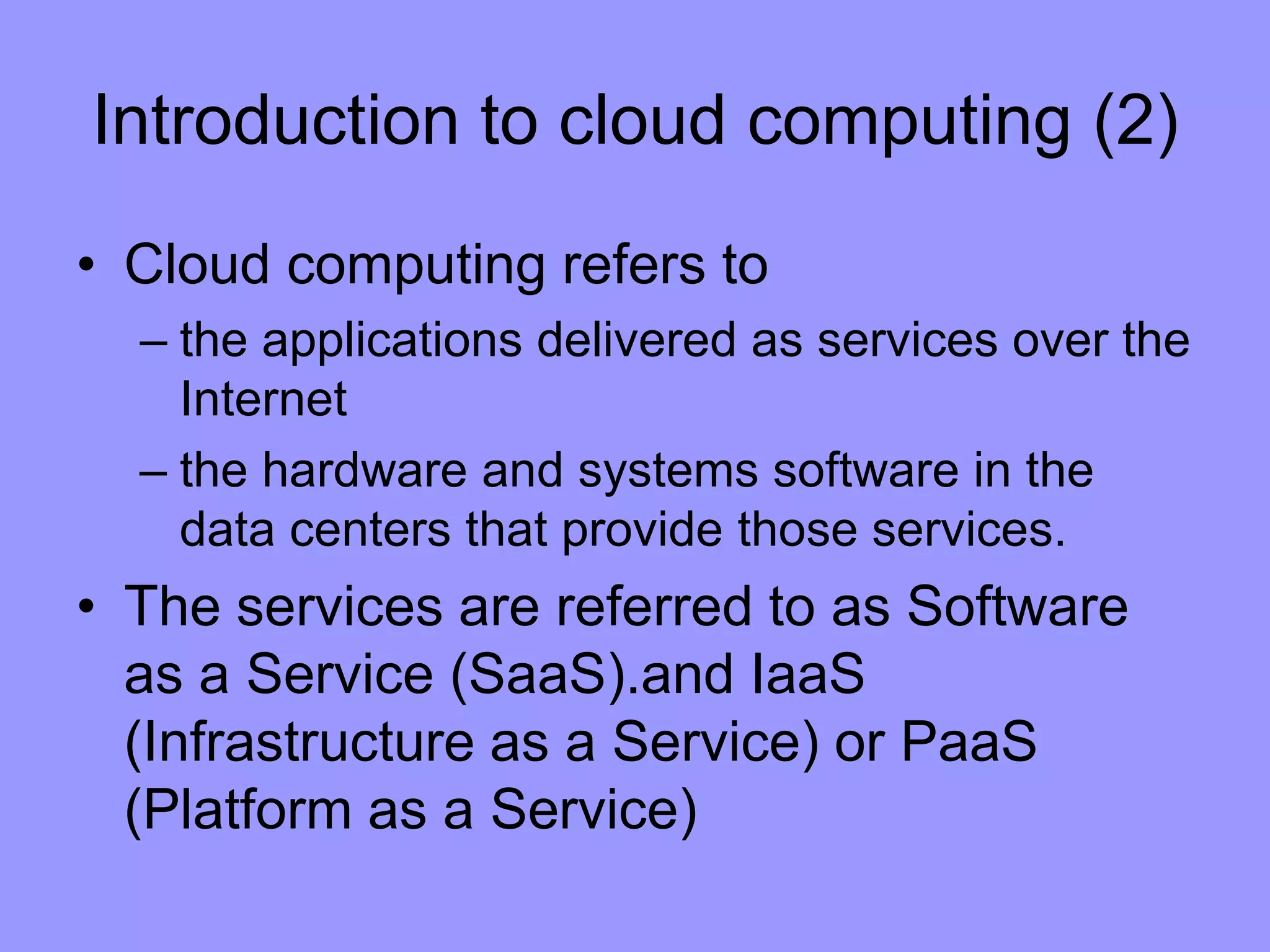Cloud computing | PPTX