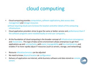 Cloud computing | PPTX