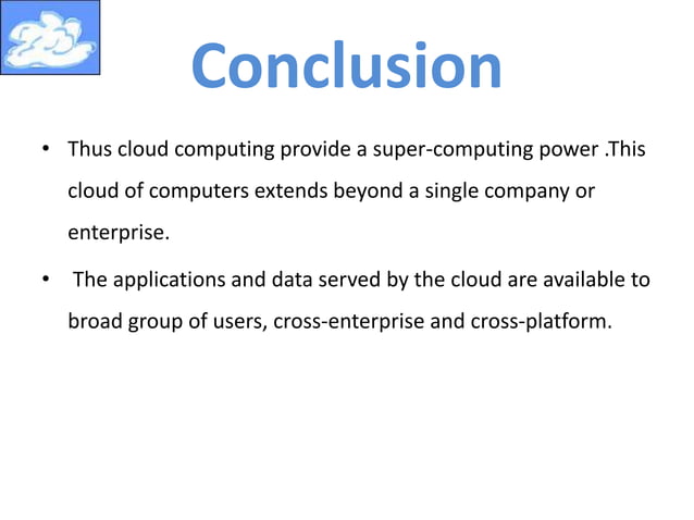 Cloud Computing | PPTX | Cloud Computing | Internet