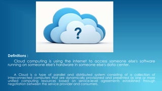 Cloud computing | PPSX