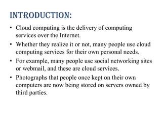 Cloud computing | PPT
